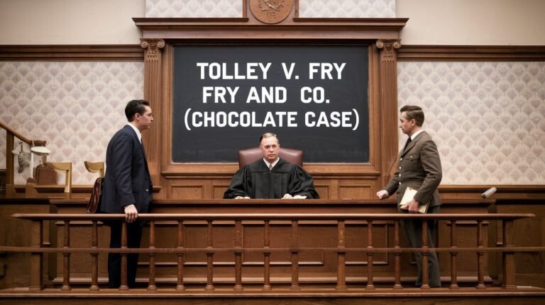 Tolley V. J. S. Fry & Sons Ltd. 1931 (Case Summary)